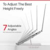 MegaStroⓇ Premium Quality Pro-Edition Laptop Stand 7 Adjustable Angle ...