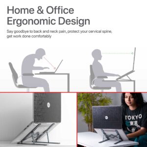 MegaStroⓇ Premium Quality Pro-Edition Laptop Stand 7 Adjustable Angle ...