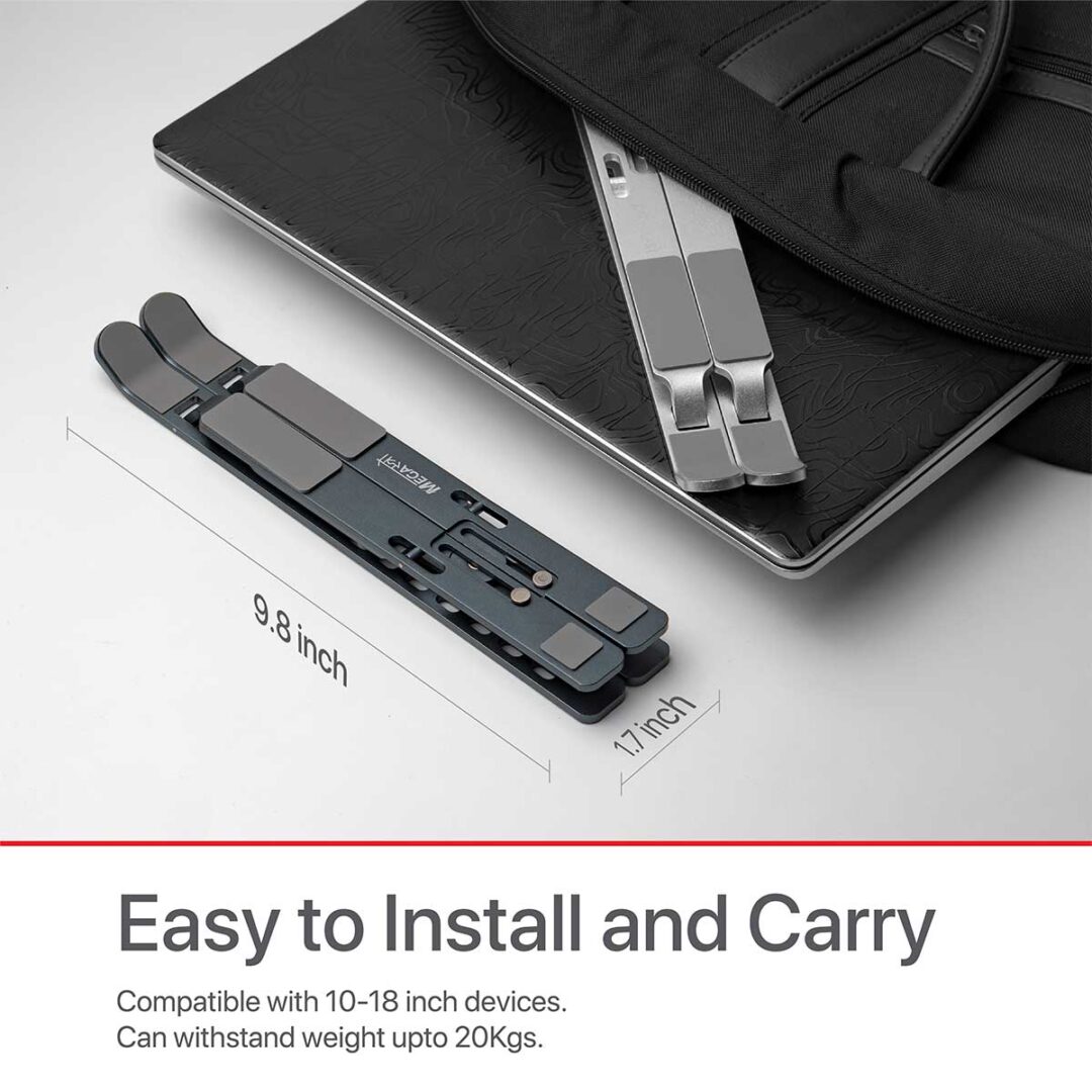 MegaStroⓇ Premium Quality Pro-Edition Laptop Stand 7 Adjustable Angle ...