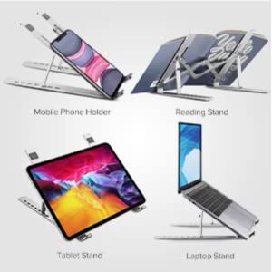 MegaStroⓇ Premium Quality Pro-Edition Laptop Stand 7 Adjustable Angle ...